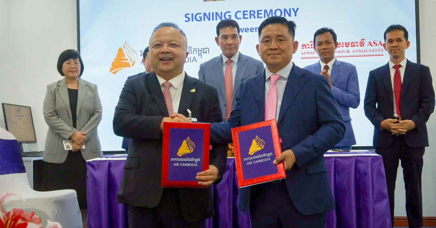 Always Solutions & Associates (ASA) and Air Cambodia (K6) Sign ...